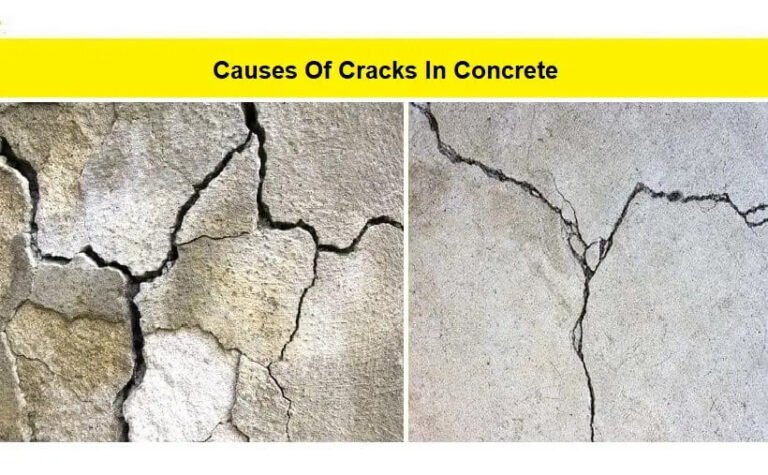 What are the most common causes of cracks in concrete structures, and ...